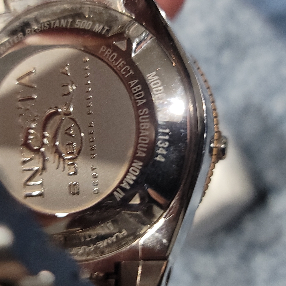 Men's Invicta Subaqua Noma Iv. 2 Extra Bands Included! - Gem